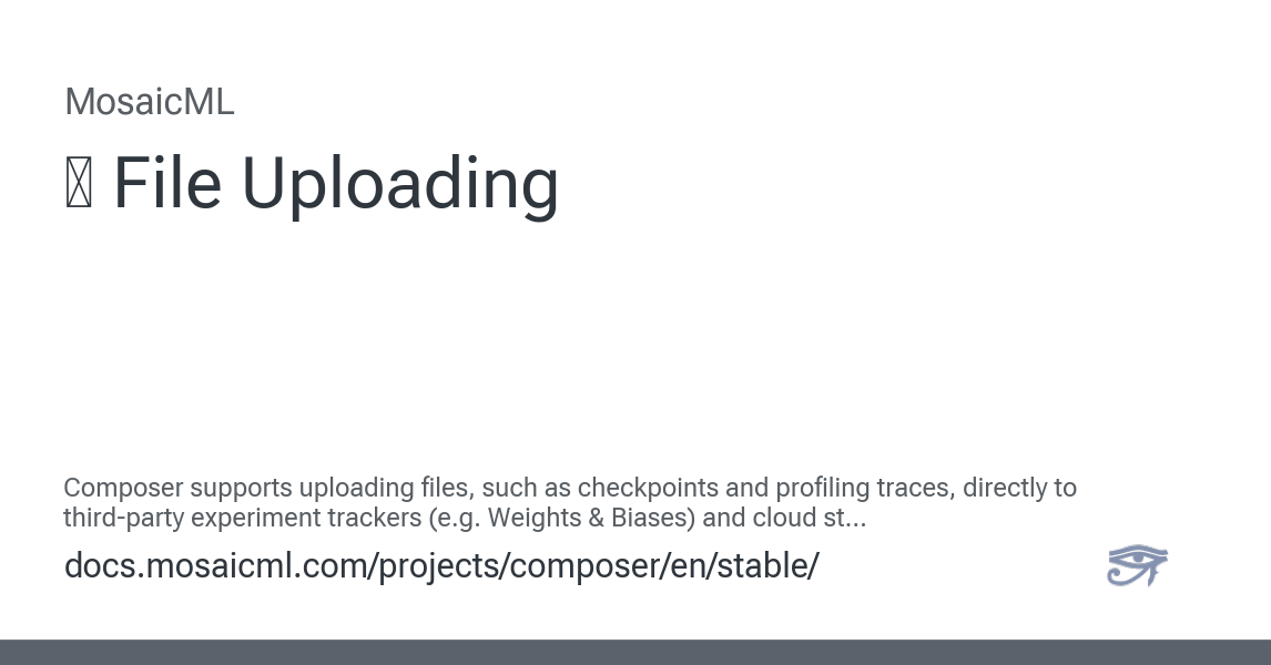 🛕 File Uploading - Composer